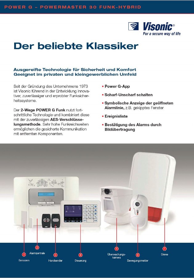 Visonic Alarmsysteme - S3 Slauf Security Systems GmbH